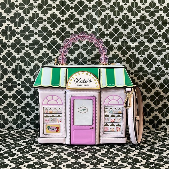 kate spade | Bags | Kate Spade Treat Yourself 3d Sweet Candy Shop House ...